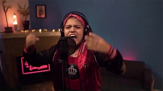 MC Millaray en vivo en Sesiones de Estación: Mi ser mapuche